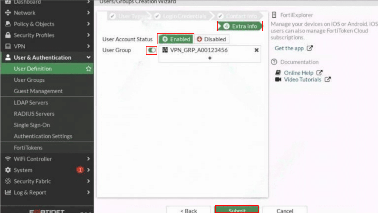 How to setup IPSEC-VPN In FortiGate | Kamatera