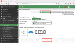 How to setup IPSEC-VPN In FortiGate | Kamatera