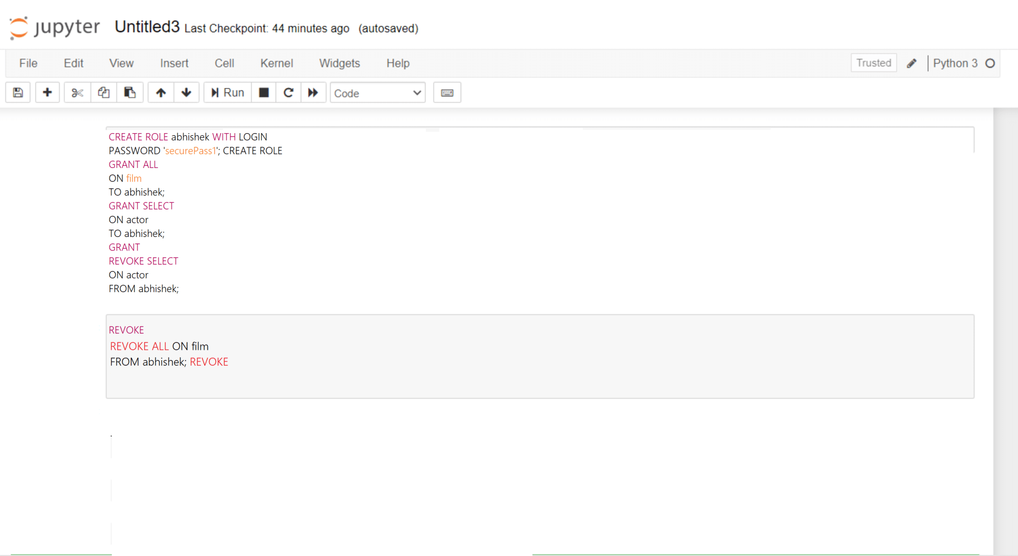How To Modify User Privileges In Postgresql Databases Kamatera