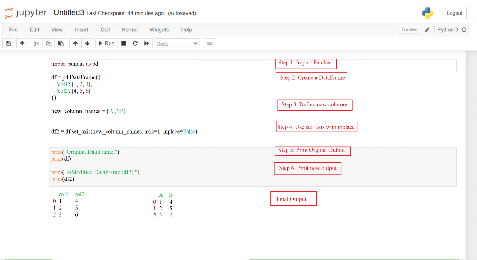 How To Rename Columns In Pandas Dataframes Kamatera