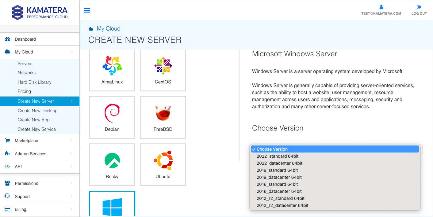 How to Configure a Windows Server on Kamatera | Kamatera