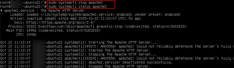 How to Check Apache Status | Kamatera