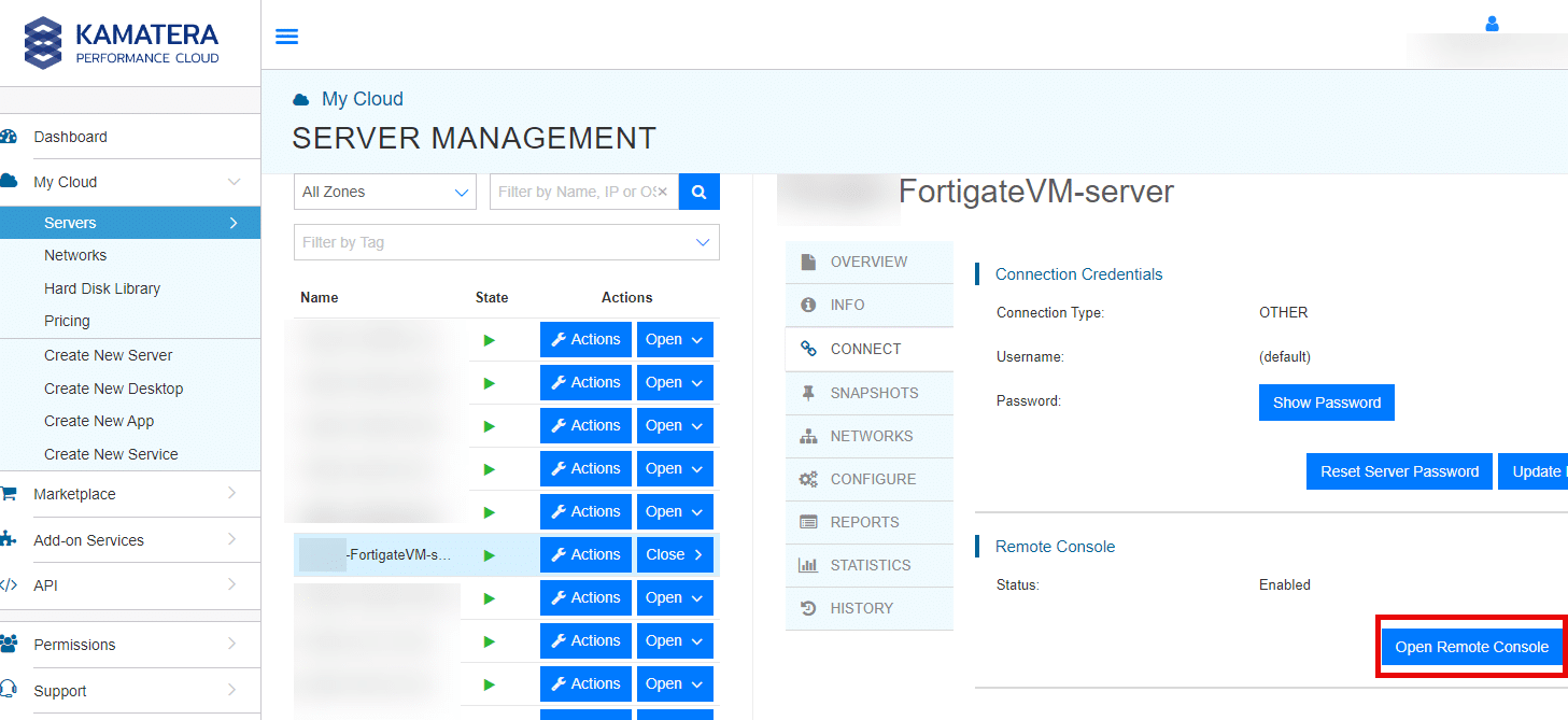 How to Configure FortiGate VM for Network Security on Kamatera | Kamatera