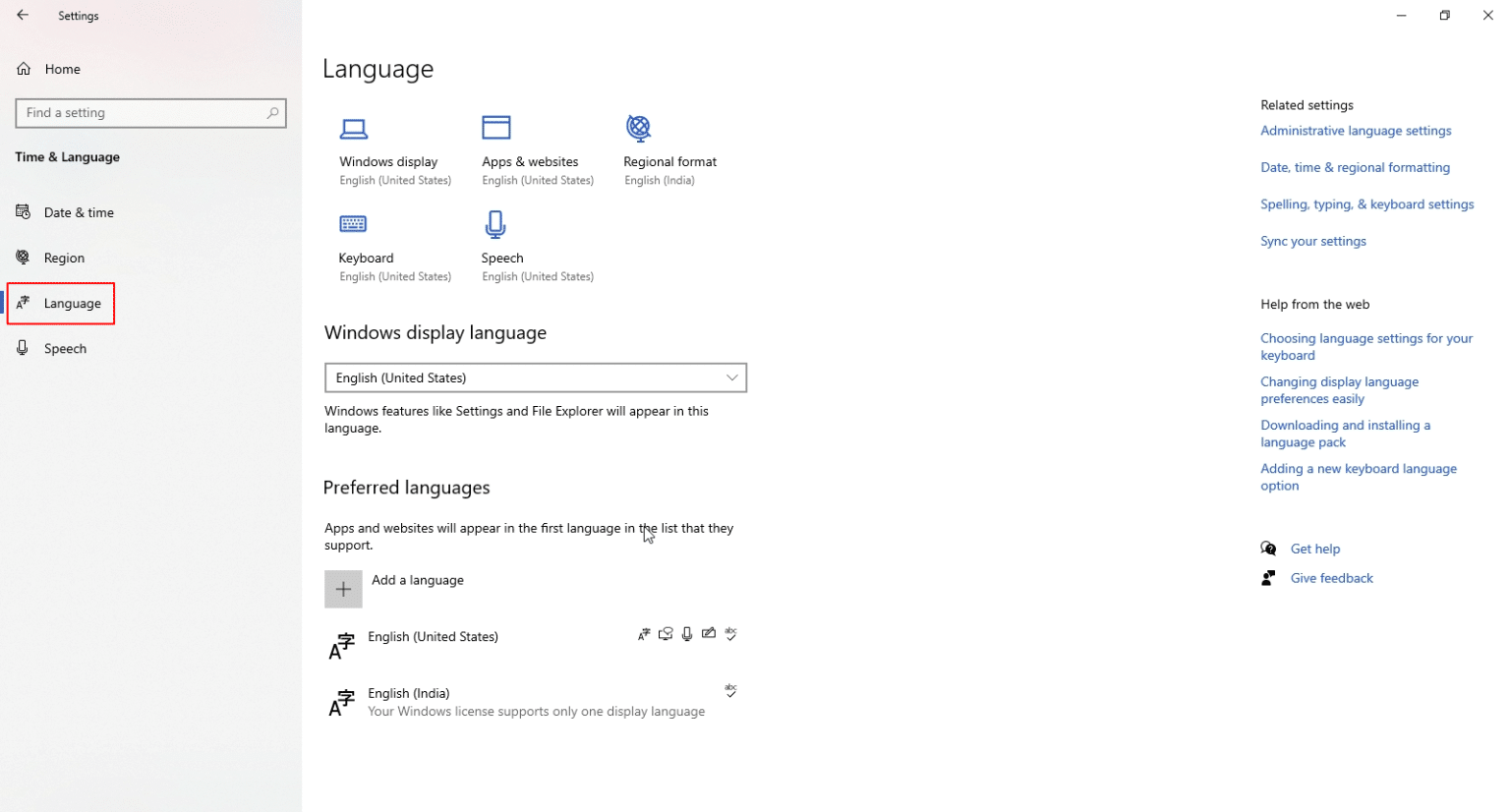 How to Change a Windows Operating System Language | Kamatera