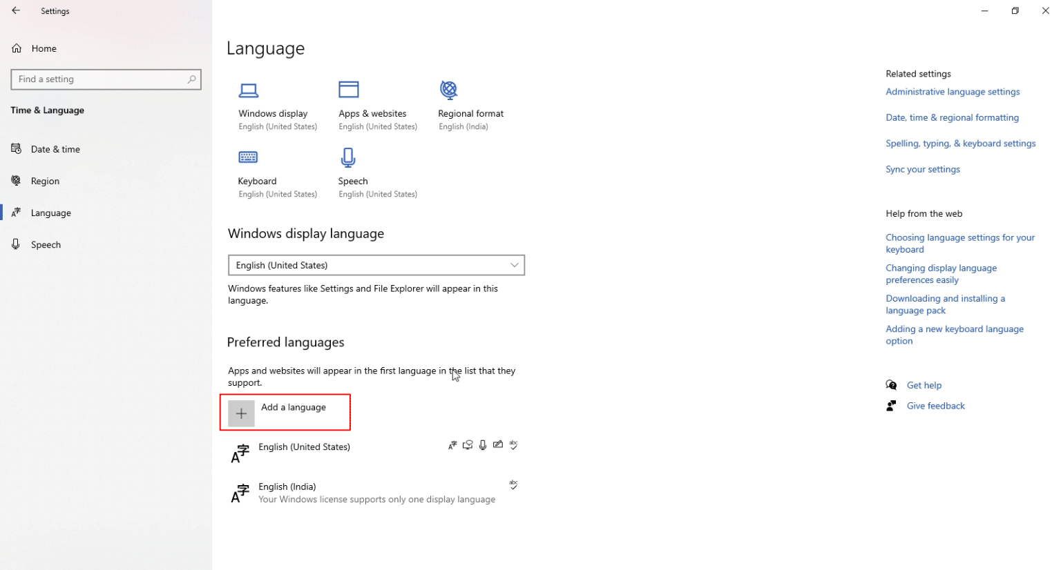 How to Change a Windows Operating System Language | Kamatera