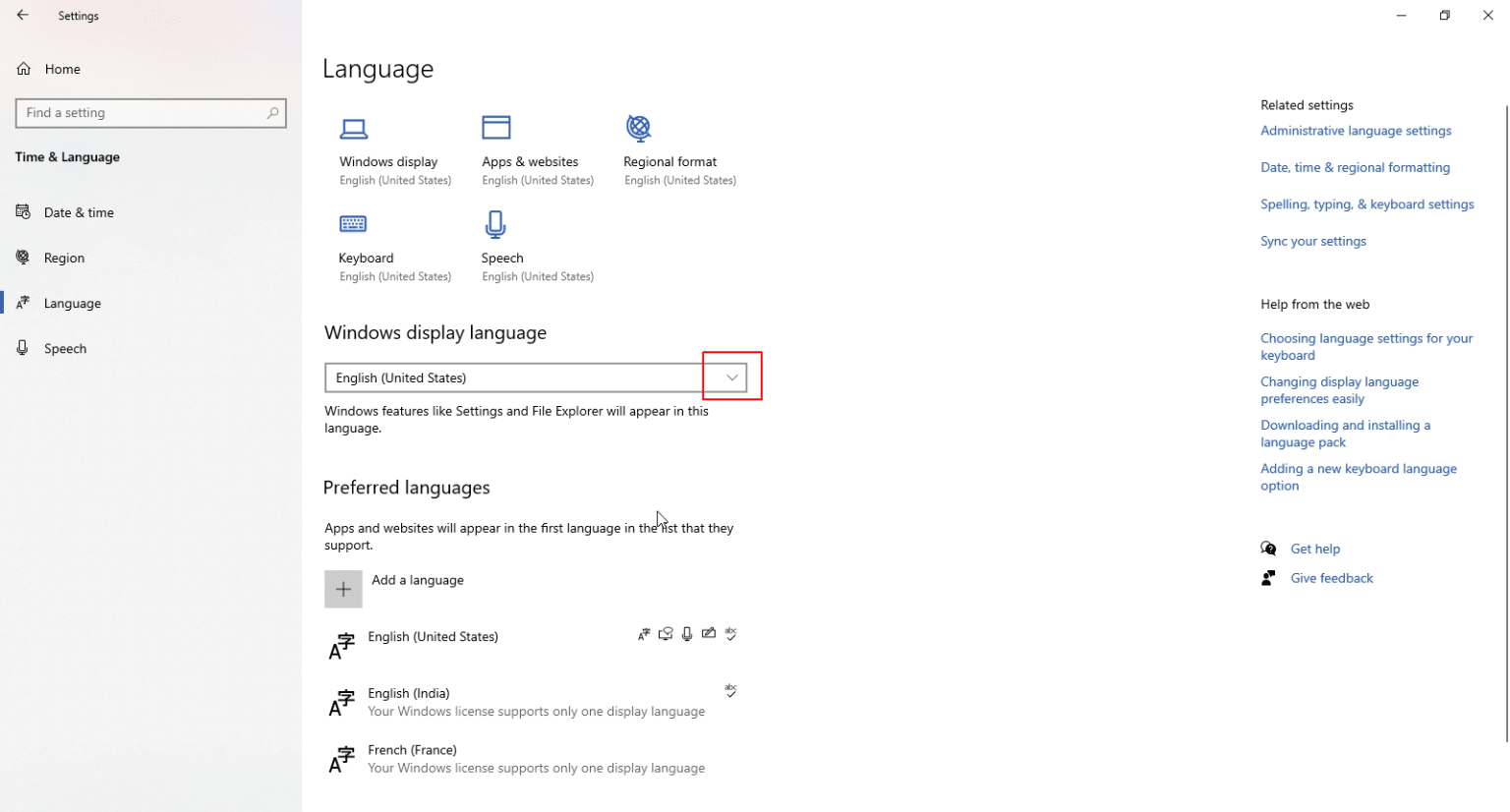 How to Change a Windows Operating System Language | Kamatera