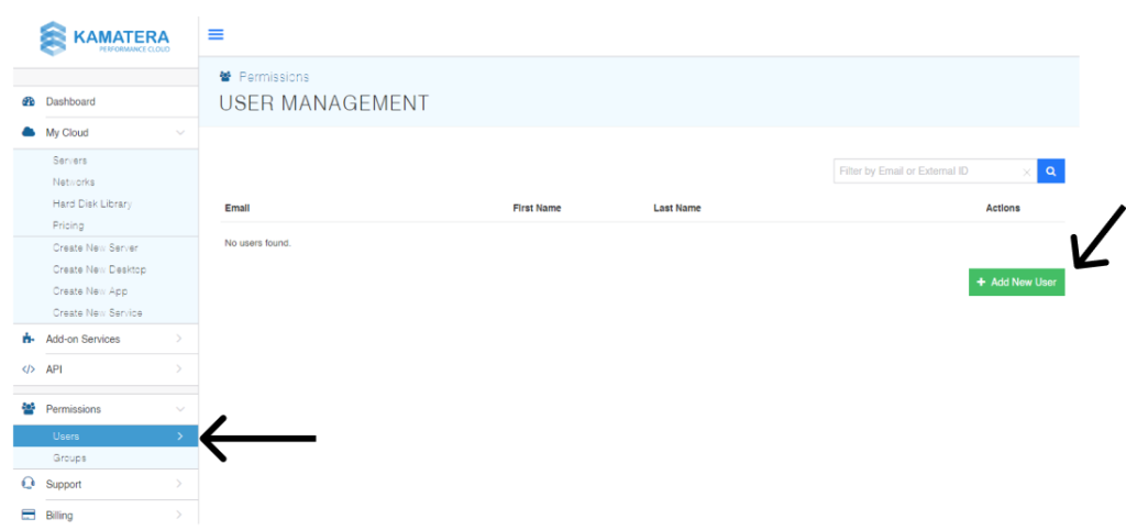 Account Management | Kamatera