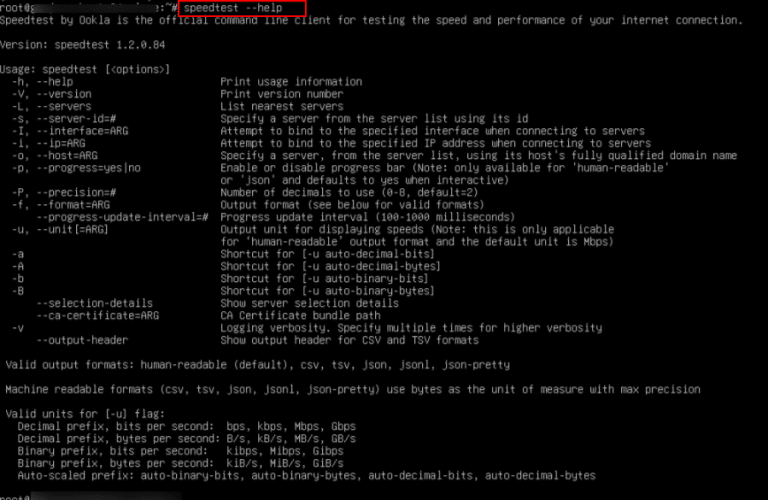 How to Run a Speed Test on a Headless Linux Server | Kamatera